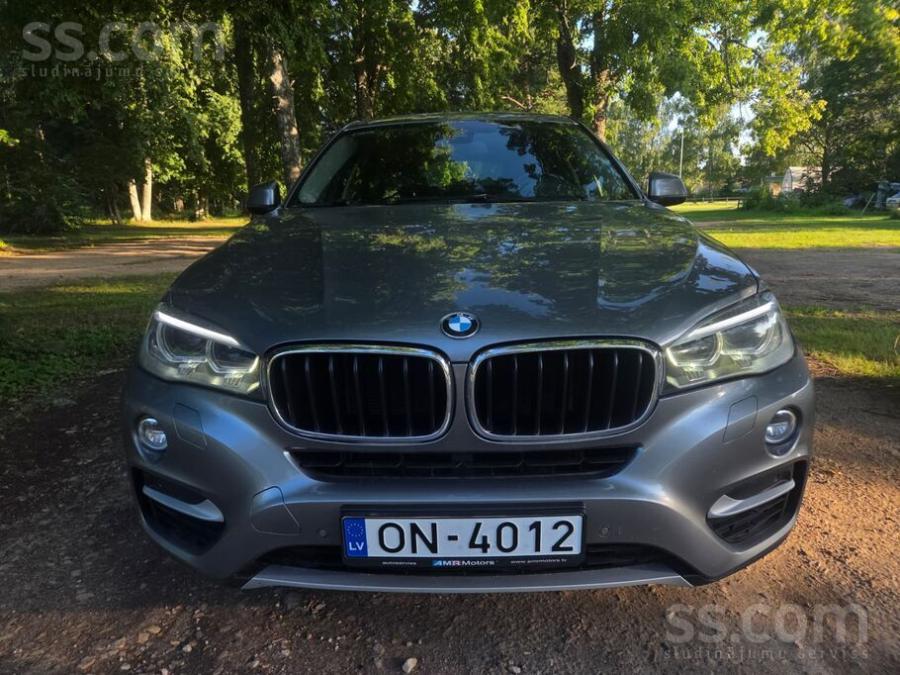 Pelēks BMW X6 2015 Rīga, ar dzinēja tilpumu 3.00 L un nobraukumu 389 tūkst. km par 16335 €, foto 3 vietnē AUTOMOTO.COM.LV