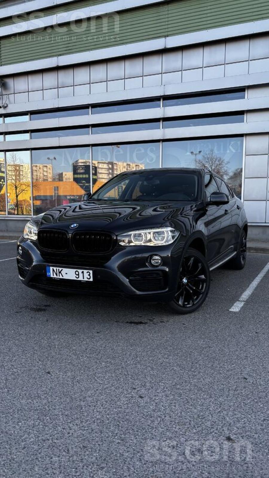 Pelēks BMW X6 2015 Rīga, ar dzinēja tilpumu 3.00 L un nobraukumu 250 tūkst. km par 21700 €, foto 1 vietnē AUTOMOTO.COM.LV