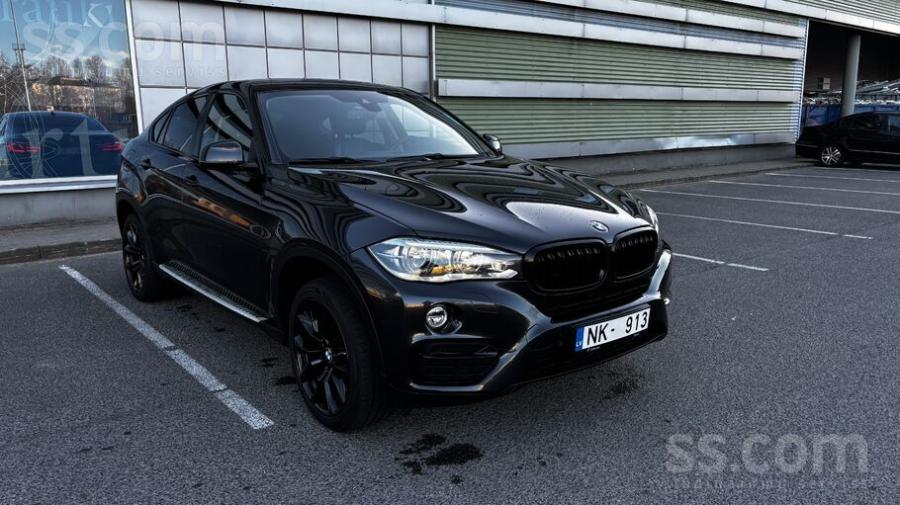 Pelēks BMW X6 2015 Rīga, ar dzinēja tilpumu 3.00 L un nobraukumu 250 tūkst. km par 21700 €, foto 3 vietnē AUTOMOTO.COM.LV