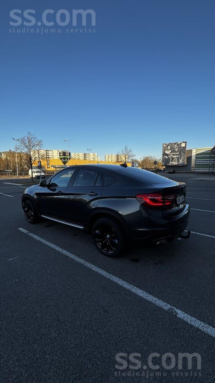 Pelēks BMW X6 2015 Rīga, ar dzinēja tilpumu 3.00 L un nobraukumu 250 tūkst. km par 21700 €, foto 6 vietnē AUTOMOTO.COM.LV