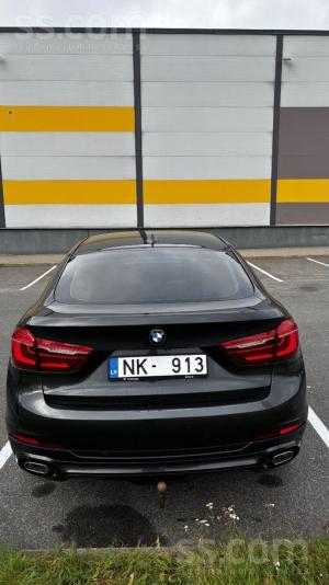 Pelēks BMW X6 2015 Rīga, ar dzinēja tilpumu 3.00 L un nobraukumu 250 tūkst. km par 21700 €, foto 5 vietnē AUTOMOTO.COM.LV