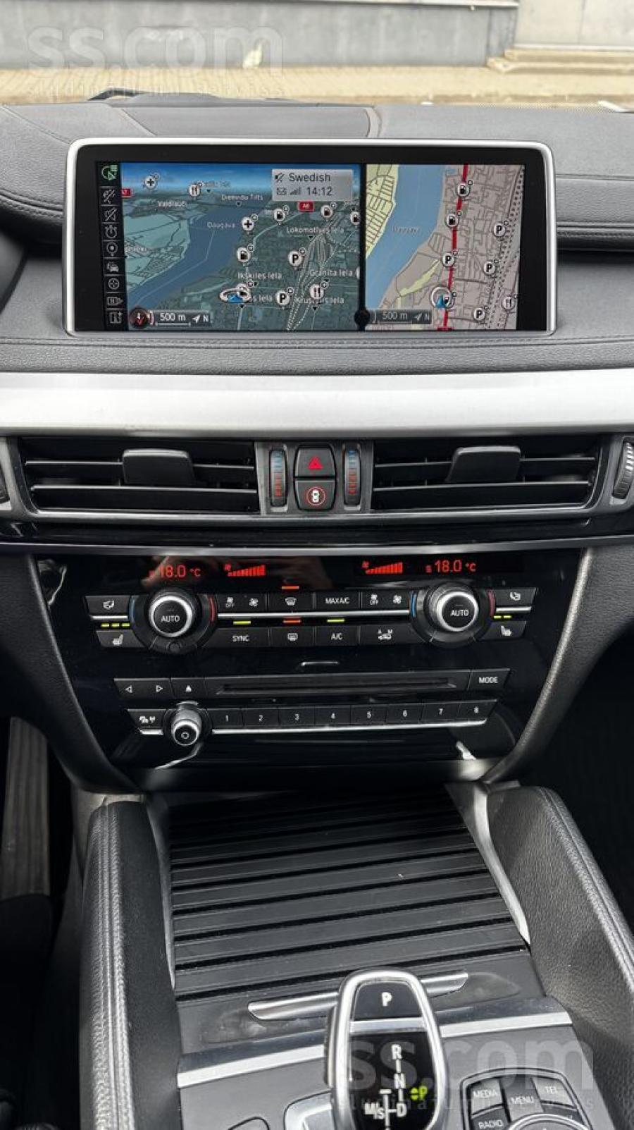 Pelēks BMW X6 2015 Rīga, ar dzinēja tilpumu 3.00 L un nobraukumu 250 tūkst. km par 21700 €, foto 12 vietnē AUTOMOTO.COM.LV