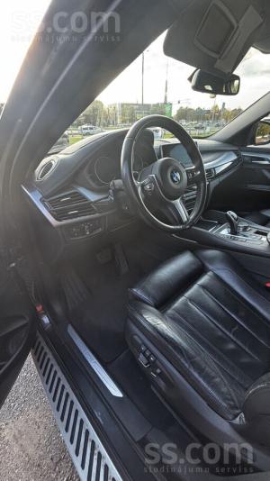 Pelēks BMW X6 2015 Rīga, ar dzinēja tilpumu 3.00 L un nobraukumu 250 tūkst. km par 21700 €, foto 14 vietnē AUTOMOTO.COM.LV