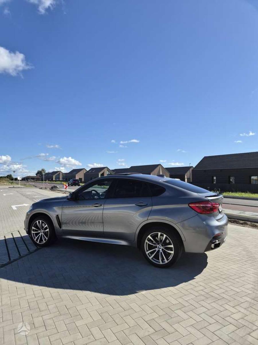 Pelēks BMW X6 2015 Klaipėda, ar dzinēja tilpumu 4.40 L un nobraukumu 187 tūkst. km par 17700 €, foto 17 vietnē AUTOMOTO.COM.LV