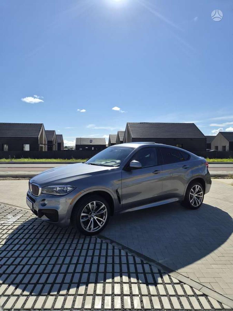 Pelēks BMW X6 2015 Klaipėda, ar dzinēja tilpumu 4.40 L un nobraukumu 187 tūkst. km par 17700 €, foto 18 vietnē AUTOMOTO.COM.LV