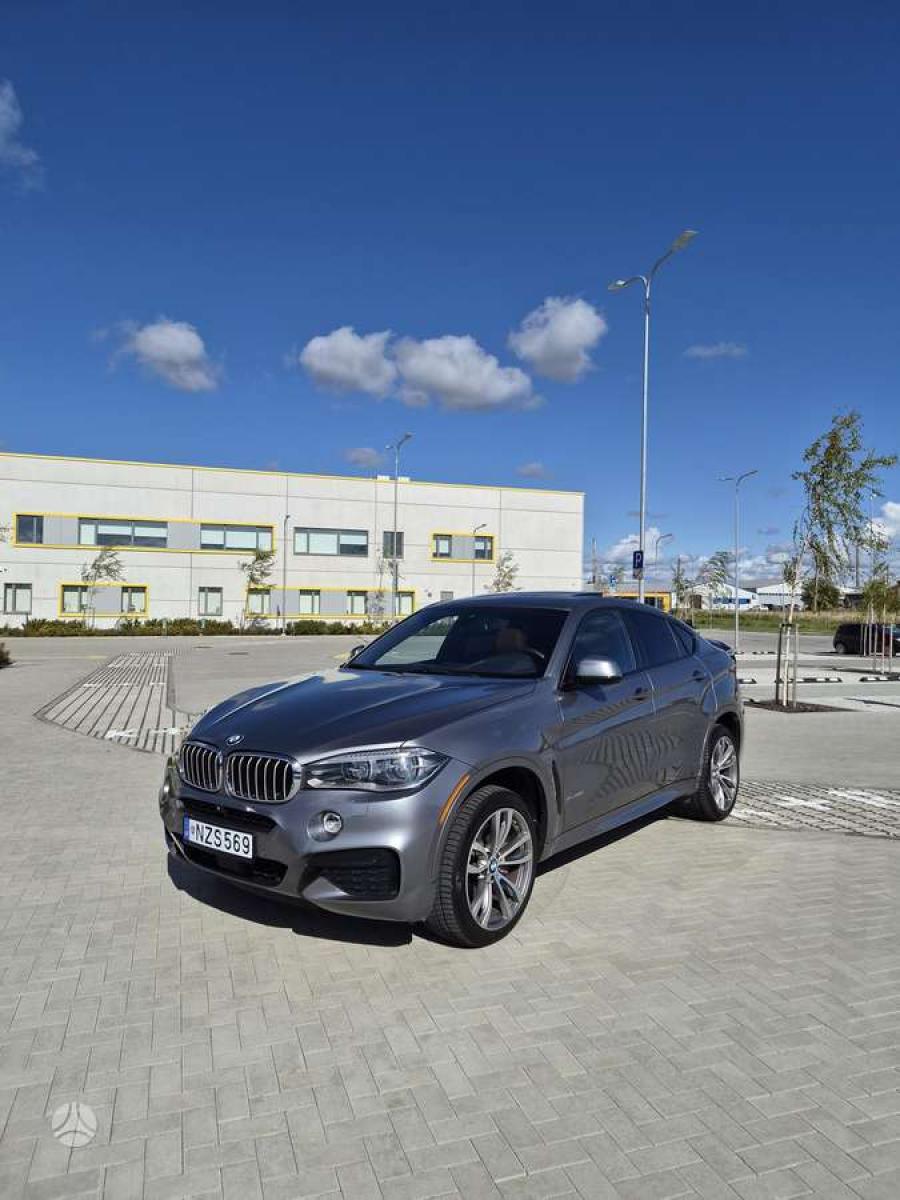 Pelēks BMW X6 2015 Klaipėda, ar dzinēja tilpumu 4.40 L un nobraukumu 187 tūkst. km par 17700 €, foto 25 vietnē AUTOMOTO.COM.LV