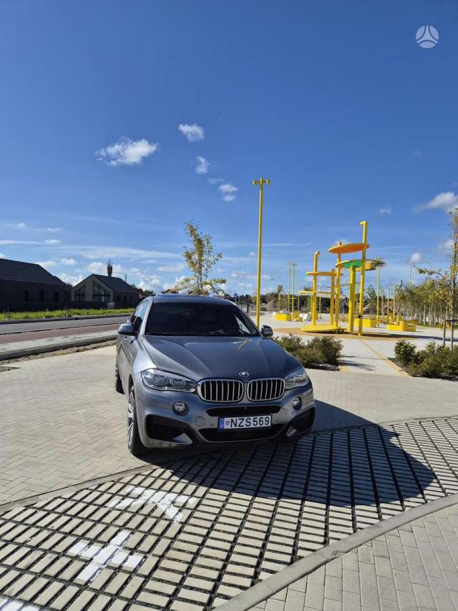 Pelēks BMW X6 2015 Klaipėda, ar dzinēja tilpumu 4.40 L un nobraukumu 187 tūkst. km par 17700 €, foto 28 vietnē AUTOMOTO.COM.LV