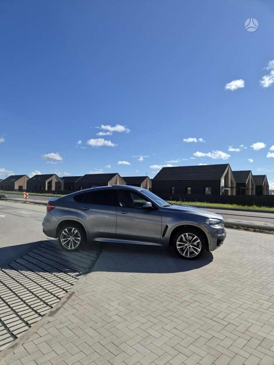 Pelēks BMW X6 2015 Klaipėda, ar dzinēja tilpumu 4.40 L un nobraukumu 187 tūkst. km par 17700 €, foto 31 vietnē AUTOMOTO.COM.LV