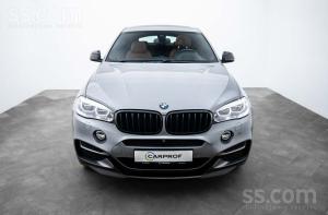 Grey BMW X6 2016 in Tallinn, with an engine capacity of 3.00 L and mileage of 106 thousand km for 31999 €, photo 2 on AUTOMOTO.COM.LV