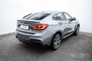 Grey BMW X6 2016 in Tallinn, with an engine capacity of 3.00 L and mileage of 106 thousand km for 31999 €, photo 4 on AUTOMOTO.COM.LV