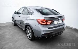 Grey BMW X6 2016 in Tallinn, with an engine capacity of 3.00 L and mileage of 106 thousand km for 31999 €, photo 6 on AUTOMOTO.COM.LV