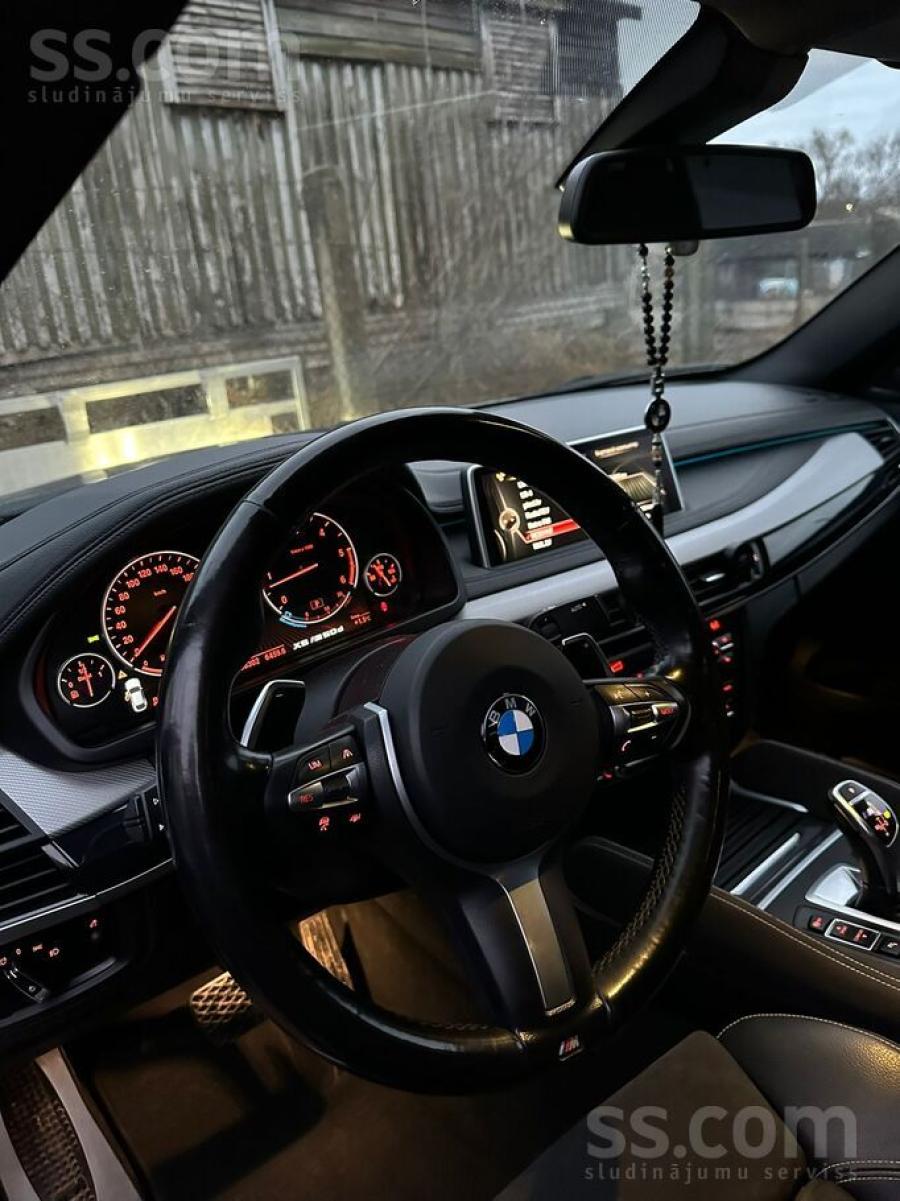 Pelēks BMW X6 2016 Rēzekne, ar dzinēja tilpumu 3.00 L un nobraukumu 298 tūkst. km par 21500 €, foto 9 vietnē AUTOMOTO.COM.LV