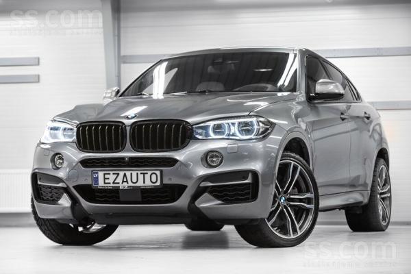 Grey BMW X6 2016 in Tukums, with an engine capacity of 3.00 L and mileage of 0 thousand km for 29990 €, photo 1 on AUTOMOTO.COM.LV