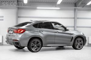 Grey BMW X6 2016 in Tukums, with an engine capacity of 3.00 L and mileage of 0 thousand km for 29990 €, photo 3 on AUTOMOTO.COM.LV