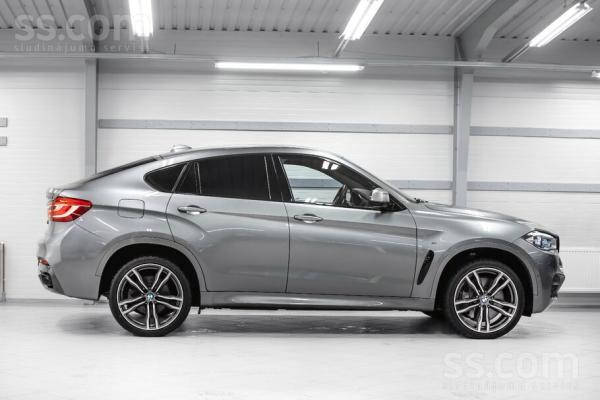 Grey BMW X6 2016 in Tukums, with an engine capacity of 3.00 L and mileage of 0 thousand km for 29990 €, photo 4 on AUTOMOTO.COM.LV