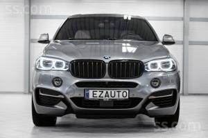 Grey BMW X6 2016 in Tukums, with an engine capacity of 3.00 L and mileage of 0 thousand km for 29990 €, photo 10 on AUTOMOTO.COM.LV