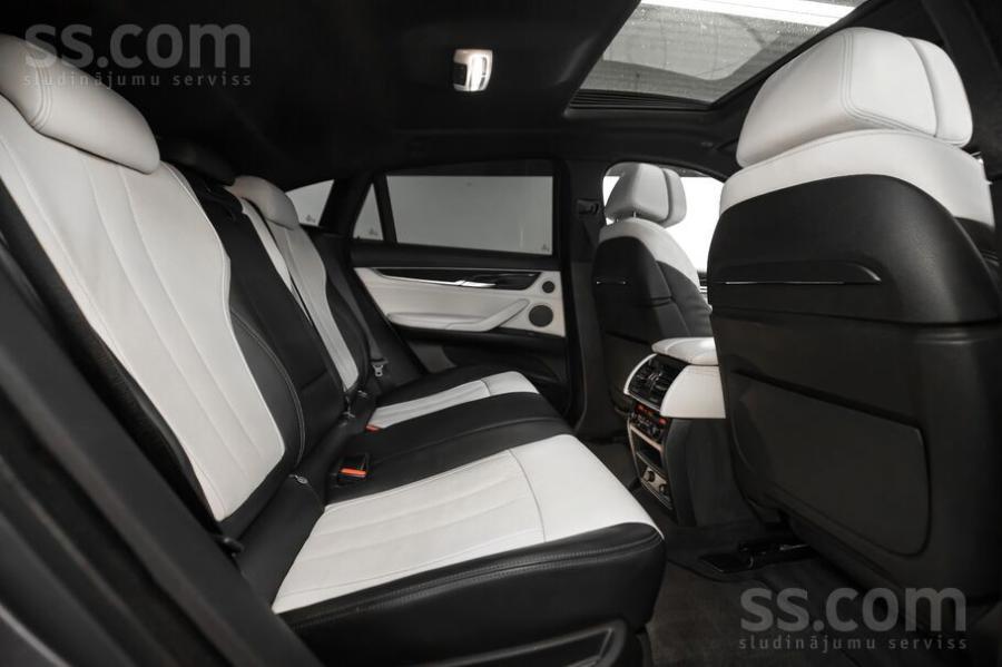Grey BMW X6 2016 in Tukums, with an engine capacity of 3.00 L and mileage of 0 thousand km for 29990 €, photo 15 on AUTOMOTO.COM.LV