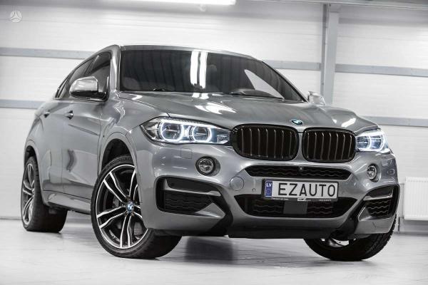 Grey BMW X6 2016 in Tukums, with an engine capacity of 2.99 L and mileage of 212 thousand km for 29990 €, photo 2 on AUTOMOTO.COM.LV