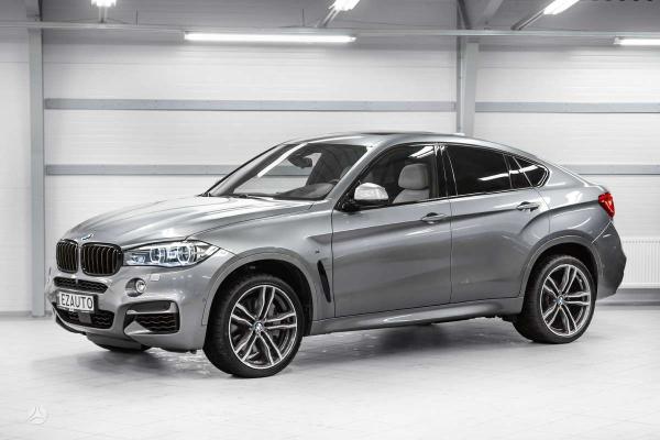 Grey BMW X6 2016 in Tukums, with an engine capacity of 2.99 L and mileage of 212 thousand km for 29990 €, photo 6 on AUTOMOTO.COM.LV