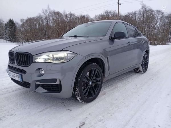 Pelēks BMW X6 2016 Utena, ar dzinēja tilpumu 2.99 L un nobraukumu 251 tūkst. km par 24300 €, foto 2 vietnē AUTOMOTO.COM.LV