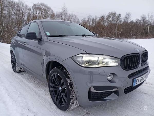 Pelēks BMW X6 2016 Utena, ar dzinēja tilpumu 2.99 L un nobraukumu 251 tūkst. km par 24300 €, foto 3 vietnē AUTOMOTO.COM.LV