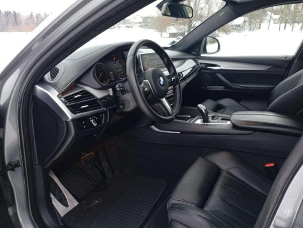 Pelēks BMW X6 2016 Utena, ar dzinēja tilpumu 2.99 L un nobraukumu 251 tūkst. km par 24300 €, foto 9 vietnē AUTOMOTO.COM.LV