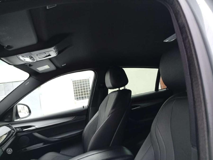 Серый БМВ Х6 2016 в Утена, объемом двигателя 2.99 л и пробегом 251 тыс. км за 24300 €, фото 19 на AUTOMOTO.COM.LV