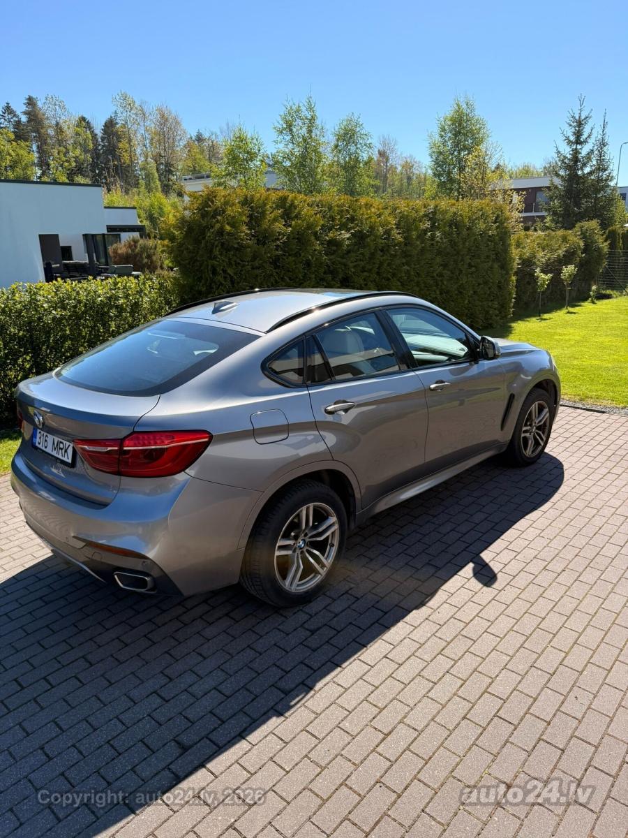 Pelēks BMW X6 2016 Tallina, ar dzinēja tilpumu 3.00 L un nobraukumu 138 tūkst. km par 29600 €, foto 6 vietnē AUTOMOTO.COM.LV