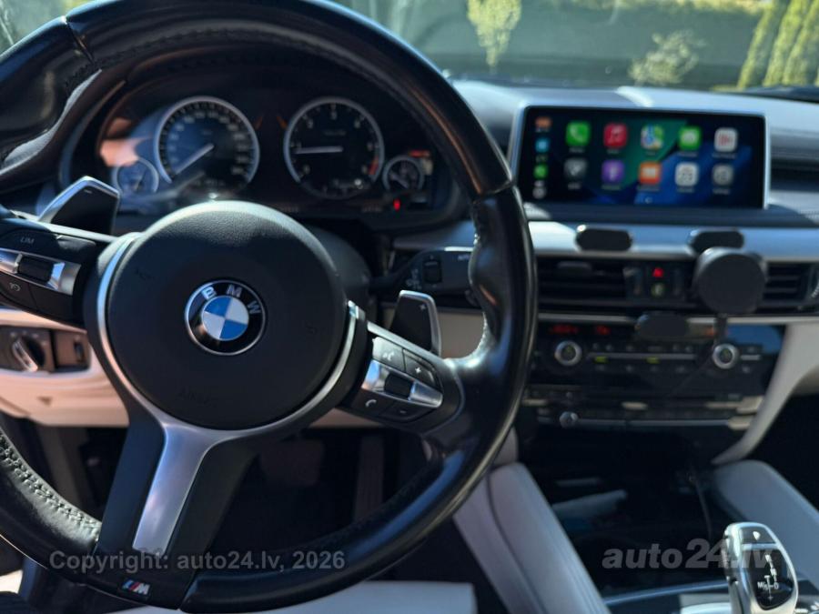 Pelēks BMW X6 2016 Tallina, ar dzinēja tilpumu 3.00 L un nobraukumu 138 tūkst. km par 29600 €, foto 14 vietnē AUTOMOTO.COM.LV