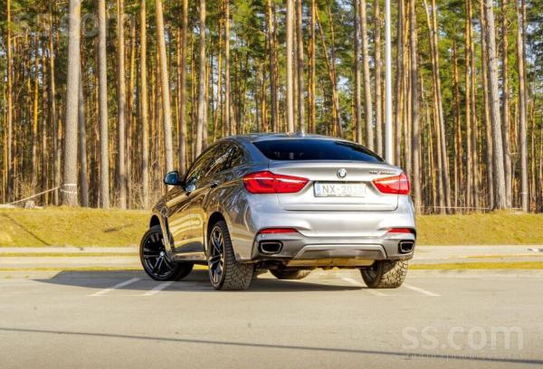 Pelēks BMW X6 2016 Rīga, ar dzinēja tilpumu 3.00 L un nobraukumu 306 tūkst. km par 21190 €, foto 8 vietnē AUTOMOTO.COM.LV
