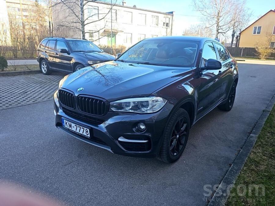 Pelēks BMW X6 2016 Jūrmala, ar dzinēja tilpumu 3.00 L un nobraukumu 190 tūkst. km par 23900 €, foto 3 vietnē AUTOMOTO.COM.LV