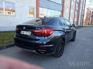 Pelēks BMW X6 2016 Jūrmala, ar dzinēja tilpumu 3.00 L un nobraukumu 190 tūkst. km par 23900 €, foto 4 vietnē AUTOMOTO.COM.LV