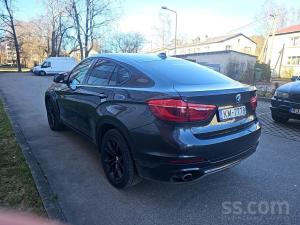 Pelēks BMW X6 2016 Jūrmala, ar dzinēja tilpumu 3.00 L un nobraukumu 190 tūkst. km par 23900 €, foto 5 vietnē AUTOMOTO.COM.LV