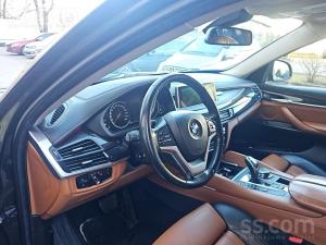 Pelēks BMW X6 2016 Jūrmala, ar dzinēja tilpumu 3.00 L un nobraukumu 190 tūkst. km par 23900 €, foto 6 vietnē AUTOMOTO.COM.LV