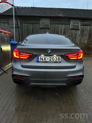 Pelēks BMW X6 2016 Rīga, ar dzinēja tilpumu 3.00 L un nobraukumu 302 tūkst. km par 20000 €, foto  vietnē AUTOMOTO.COM.LV