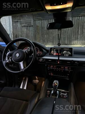 Grey BMW X6 2016 in Riga, with an engine capacity of 3.00 L and mileage of 302 thousand km for 20000 €, photo 5 on AUTOMOTO.COM.LV