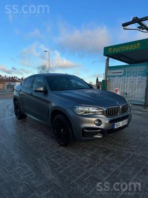Grey BMW X6 2016 in Riga, with an engine capacity of 3.00 L and mileage of 302 thousand km for 20000 €, photo 8 on AUTOMOTO.COM.LV