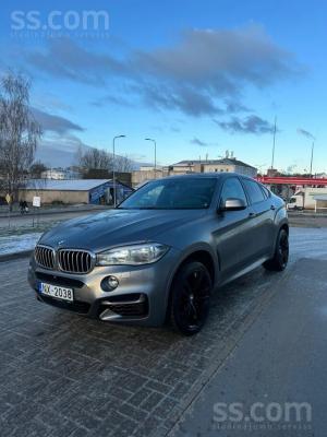 Grey BMW X6 2016 in Riga, with an engine capacity of 3.00 L and mileage of 302 thousand km for 20000 €, photo 9 on AUTOMOTO.COM.LV