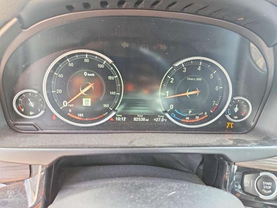 Grey BMW X6 2016 in Taurage, with an engine capacity of 2.98 L and mileage of 133 thousand km for 14250 €, photo 5 on AUTOMOTO.COM.LV