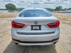 Grey BMW X6 2016 in Taurage, with an engine capacity of 2.98 L and mileage of 133 thousand km for 14250 €, photo 8 on AUTOMOTO.COM.LV