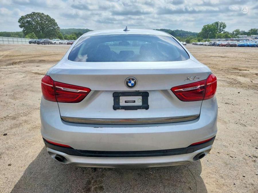 Grey BMW X6 2016 in Taurage, with an engine capacity of 2.98 L and mileage of 133 thousand km for 14250 €, photo 8 on AUTOMOTO.COM.LV