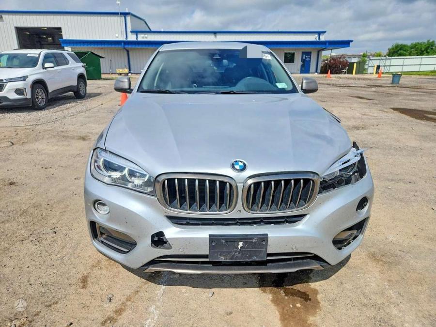 Grey BMW X6 2016 in Taurage, with an engine capacity of 2.98 L and mileage of 133 thousand km for 14250 €, photo 10 on AUTOMOTO.COM.LV