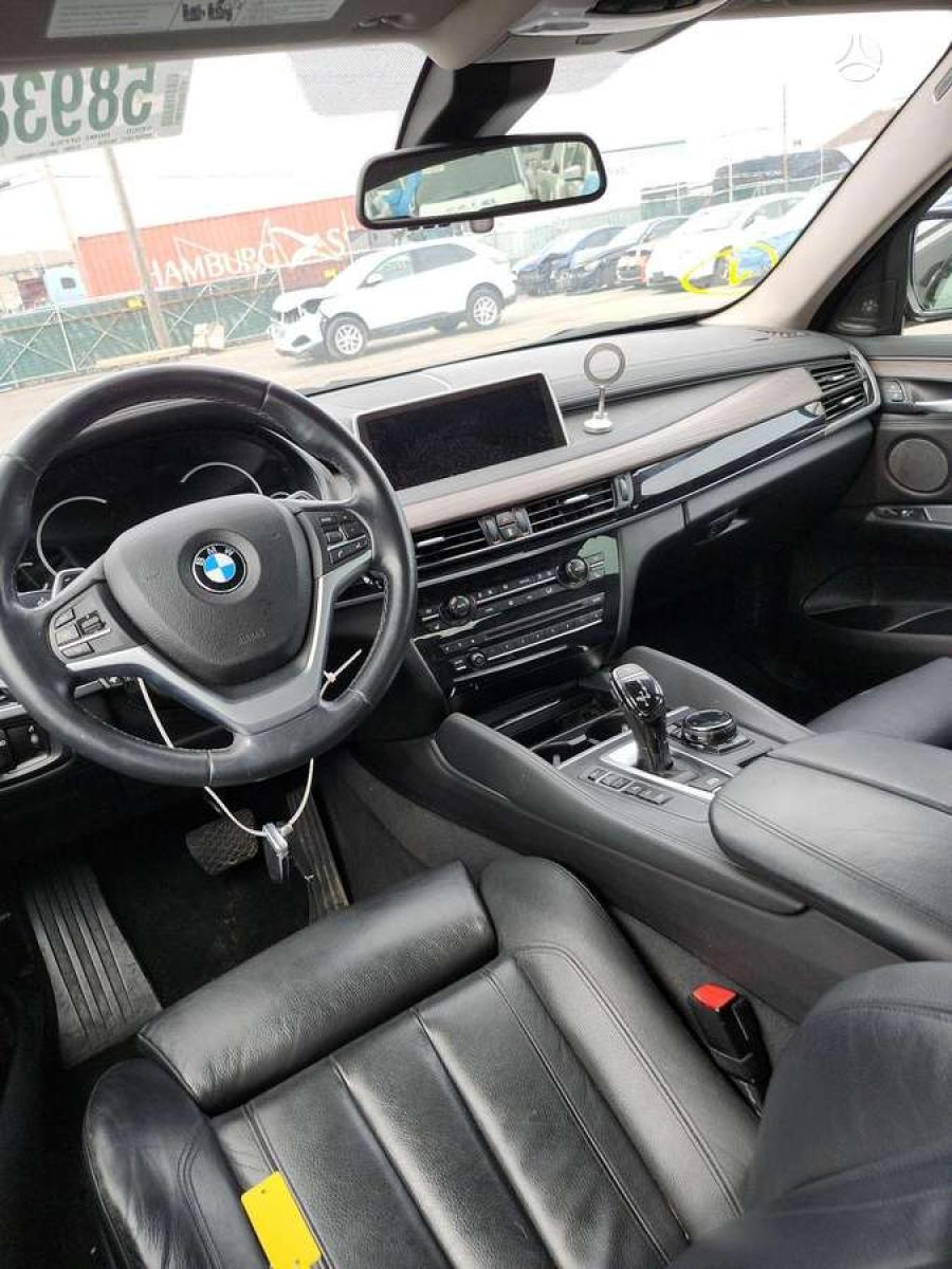 Grey BMW X6 2016 in Taurage, with an engine capacity of 2.98 L and mileage of 133 thousand km for 14250 €, photo 14 on AUTOMOTO.COM.LV