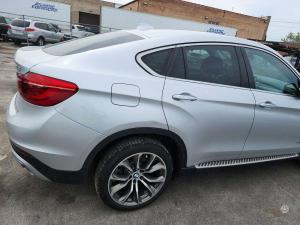 Grey BMW X6 2016 in Taurage, with an engine capacity of 2.98 L and mileage of 133 thousand km for 14250 €, photo 20 on AUTOMOTO.COM.LV
