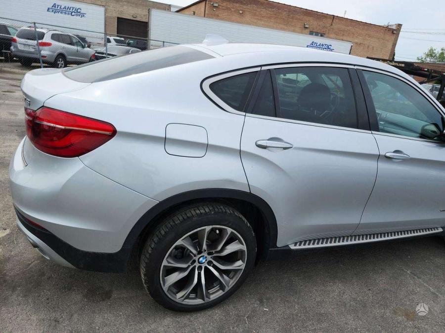 Grey BMW X6 2016 in Taurage, with an engine capacity of 2.98 L and mileage of 133 thousand km for 14250 €, photo 20 on AUTOMOTO.COM.LV