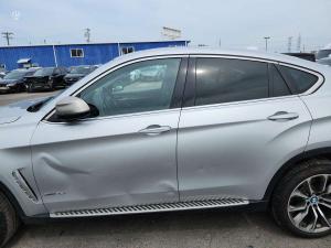 Grey BMW X6 2016 in Taurage, with an engine capacity of 2.98 L and mileage of 133 thousand km for 14250 €, photo 23 on AUTOMOTO.COM.LV