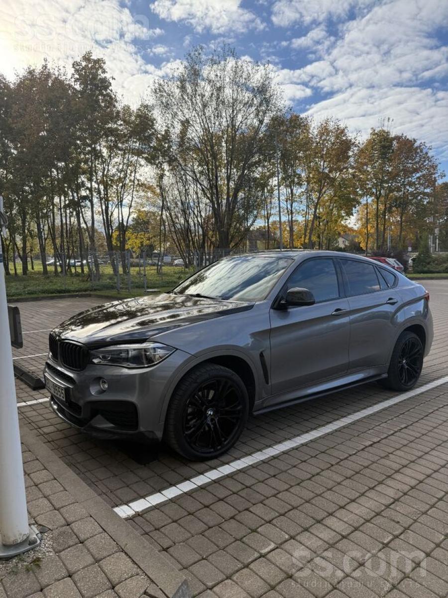 Pelēks BMW X6 2017 Rīga, ar dzinēja tilpumu 3.00 L un nobraukumu 170 tūkst. km par 26000 €, foto 2 vietnē AUTOMOTO.COM.LV