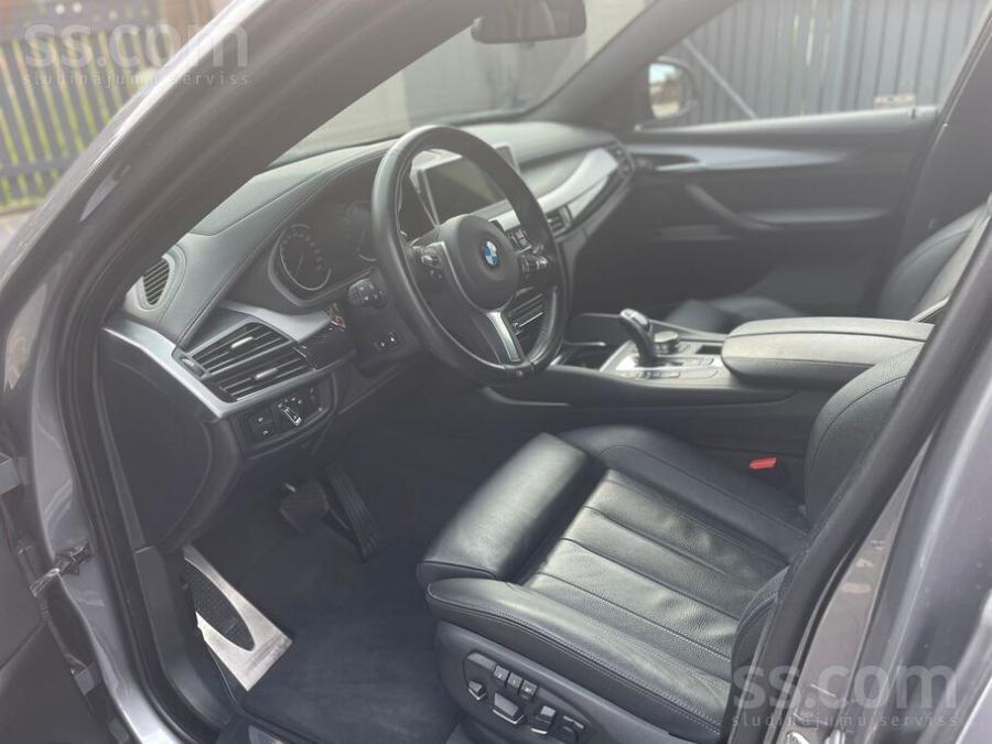 Pelēks BMW X6 2017 Rīga, ar dzinēja tilpumu 3.00 L un nobraukumu 170 tūkst. km par 26000 €, foto 4 vietnē AUTOMOTO.COM.LV
