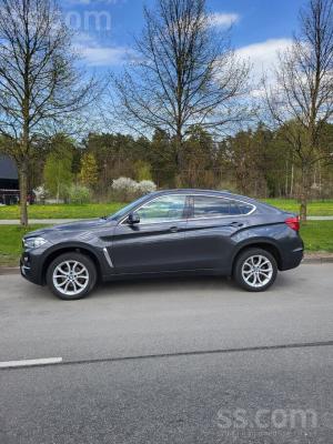 Pelēks BMW X6 2017 Rīga, ar dzinēja tilpumu 3.00 L un nobraukumu 117 tūkst. km par 26500 €, foto 6 vietnē AUTOMOTO.COM.LV