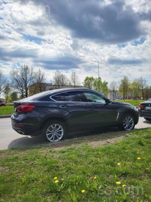 Pelēks BMW X6 2017 Rīga, ar dzinēja tilpumu 3.00 L un nobraukumu 117 tūkst. km par 26500 €, foto 9 vietnē AUTOMOTO.COM.LV